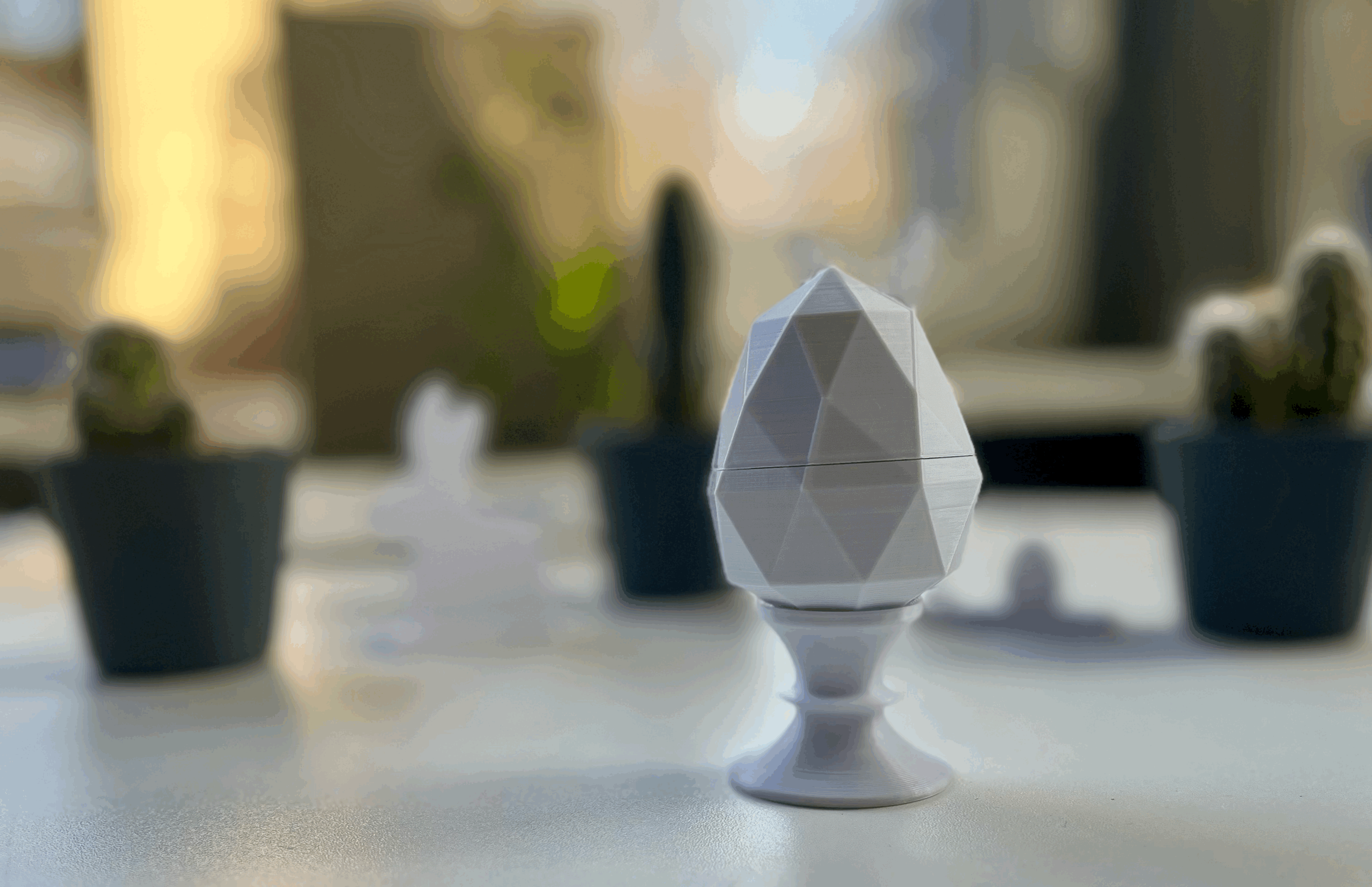 Threaded Easter Egg polygon by PS-prints | Download free STL model | Printables.com