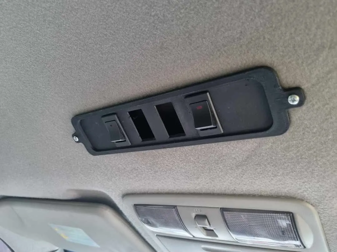 Switch plate for D40 Nissan Navara by Haydos Carmods | Download free ...