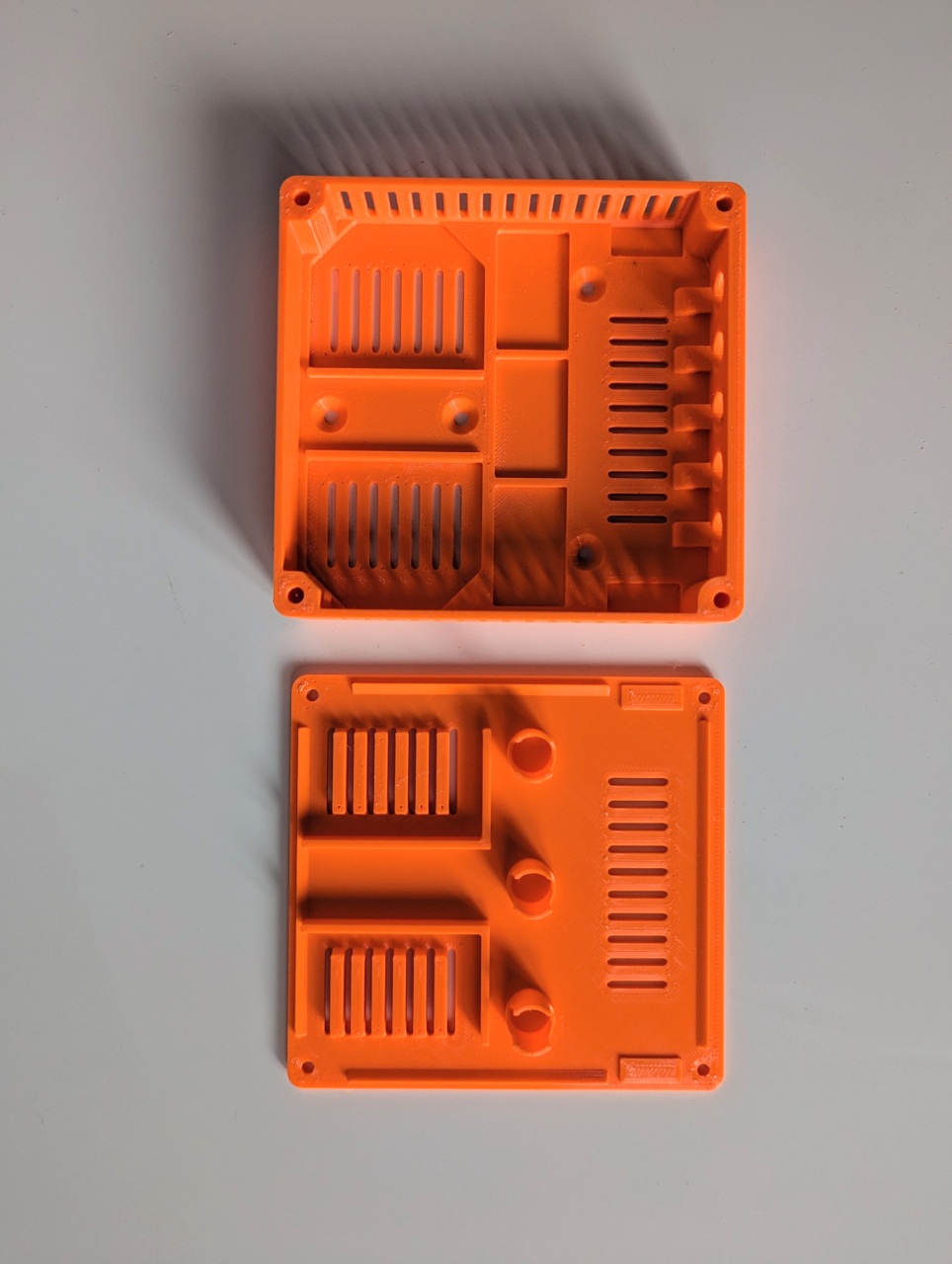 Quad-relay Shelly box for flex wires and wago 221 connectors (2PM) by ...