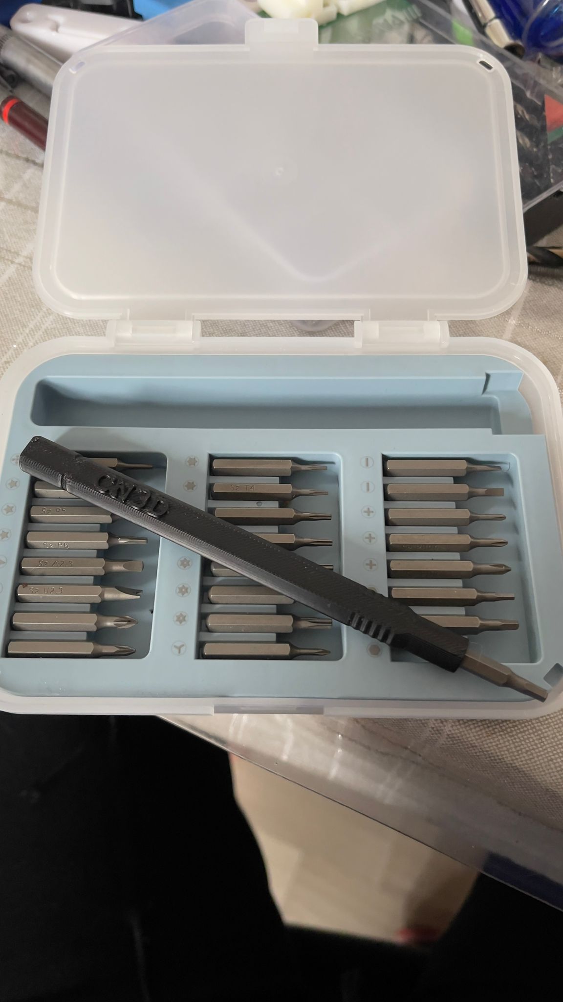 Screwdriver 4mm Bits by Nadir @ CN3D | Download free STL model ...