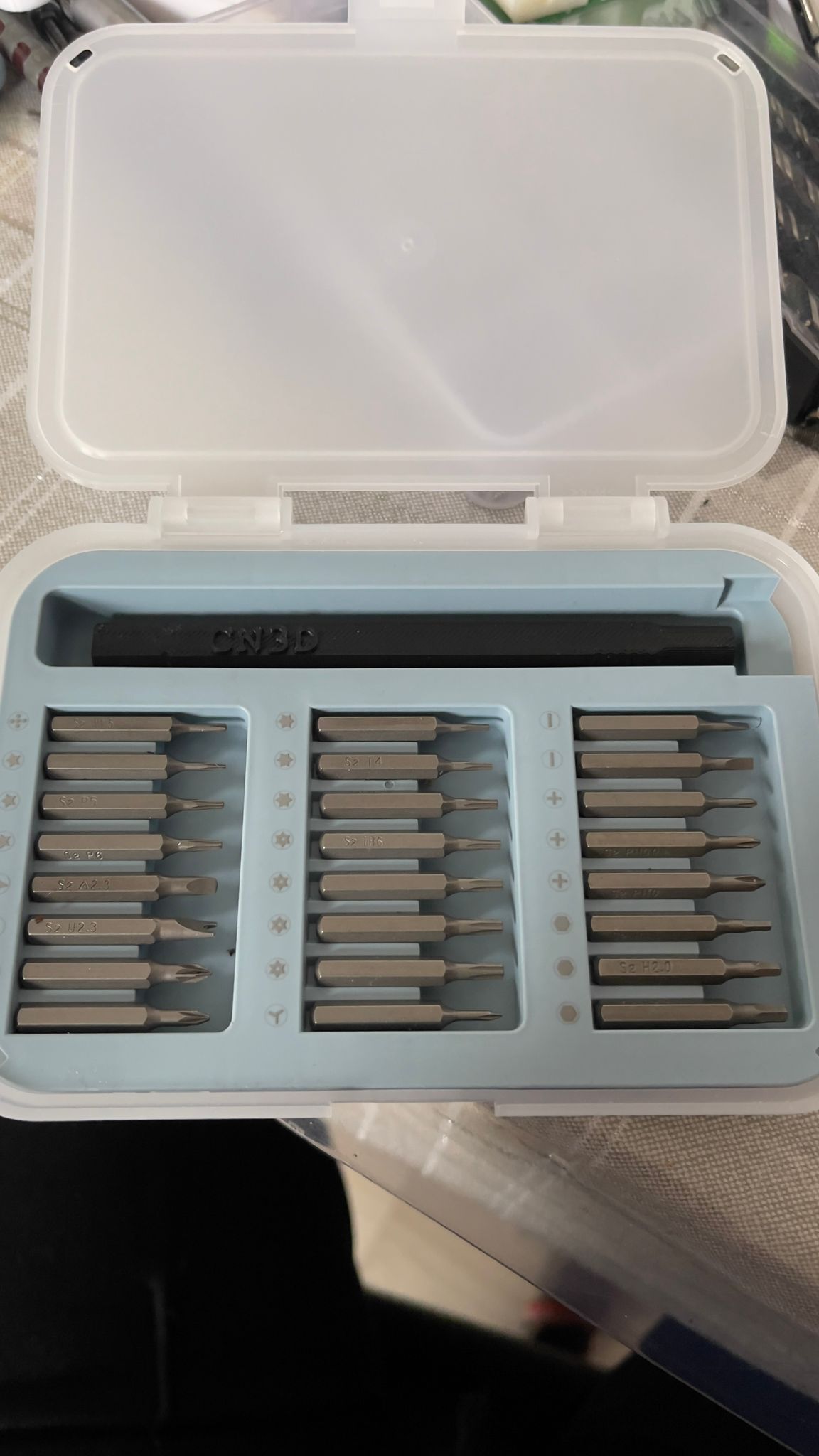 Screwdriver 4mm Bits by Nadir @ CN3D | Download free STL model ...