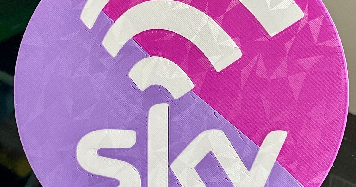 Coaster SKY WIFI by Ivan_Creation_3D | Download free STL model | Printables.com