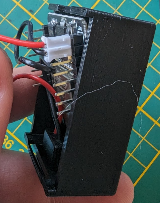 ESP32 CAM case with USB C type connector space (no screws) by academo ...