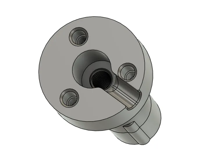 VPForce VKB grip connector adapter by Varsi | Download free STL model ...