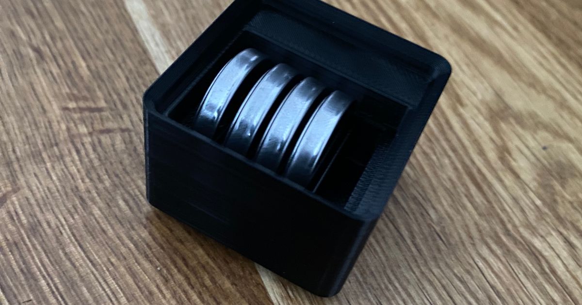 Gridfinity Refined - Coin Cell Battery Holder - CR2450 by Thomas ...