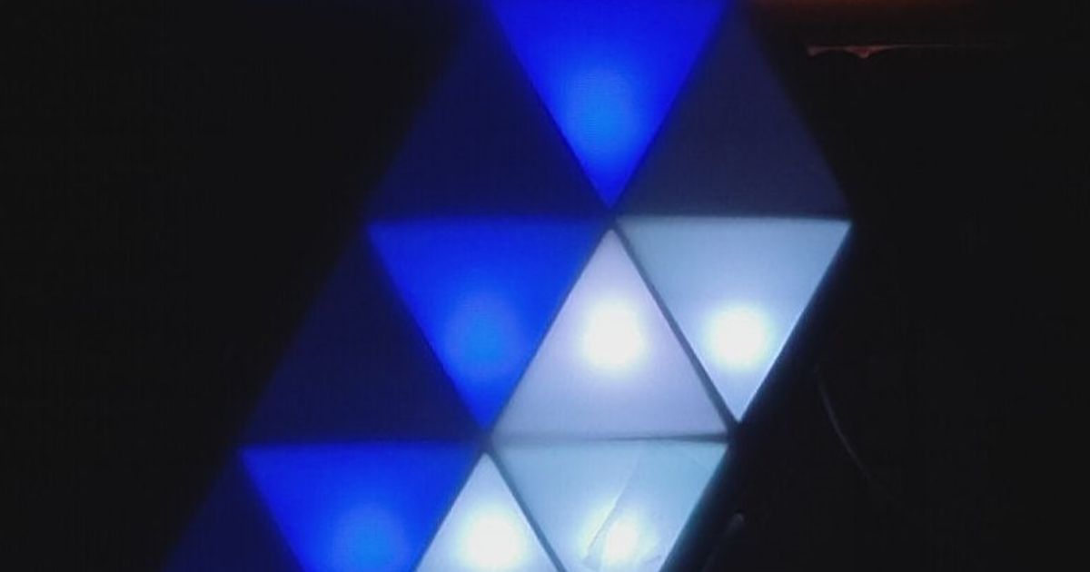 Triangular Pixel Bird LED Frame by Timid Possum | Download free STL ...