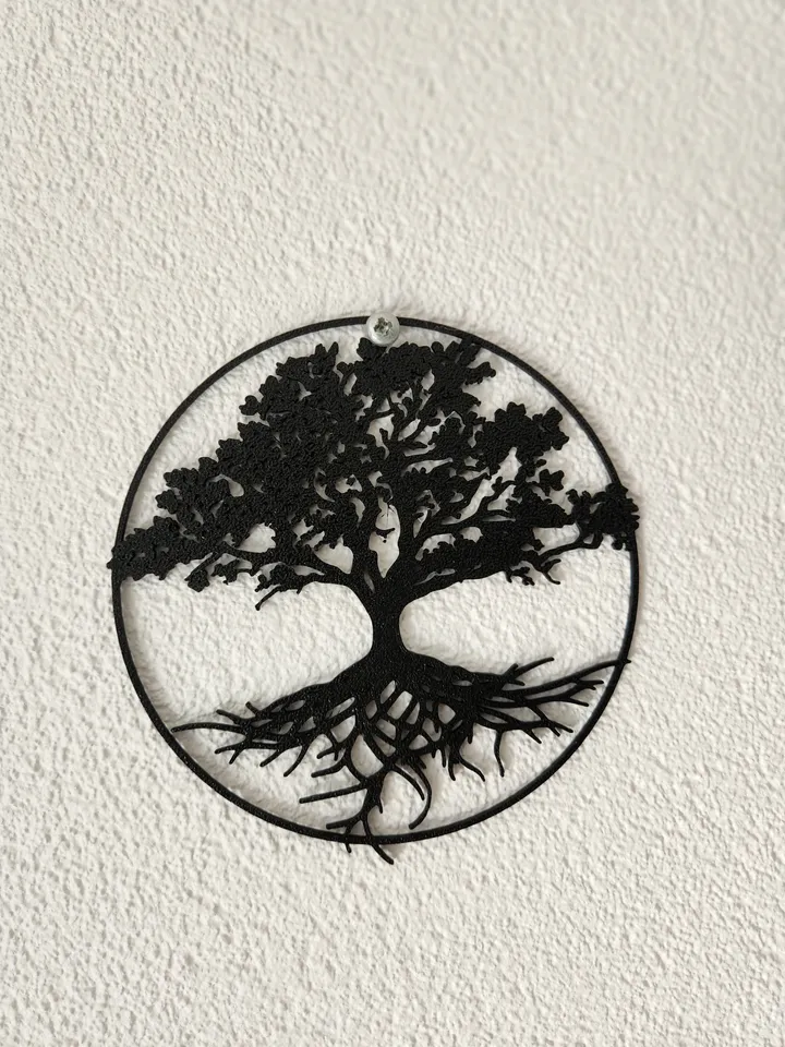 Rooted tree - Wall Art by MatadorPrintor | Download free STL model ...