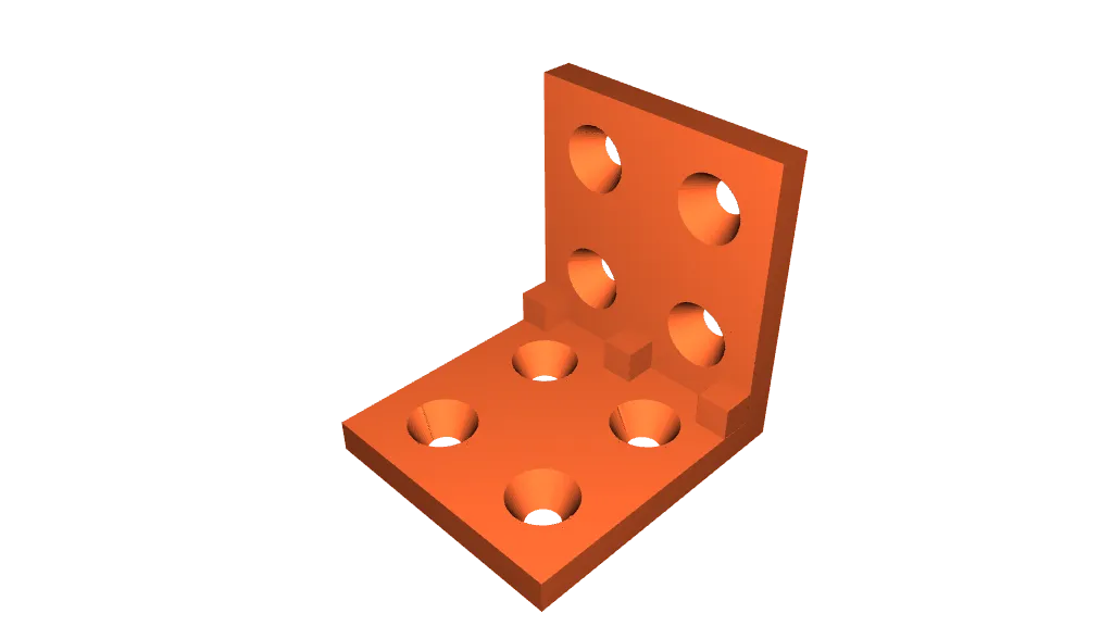 Basic L Bracket by AdventurePages | Download free STL model ...