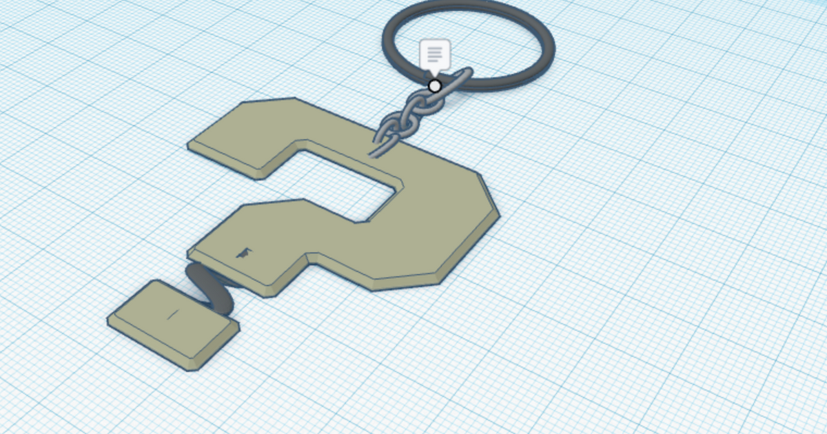 Question-mark Keychain par FTrap2030 | Téléchargez gratuitement un ...