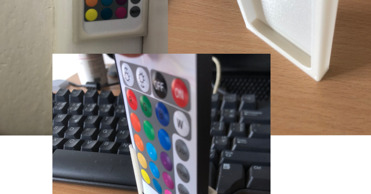 controller holder from rgb lights by mb3dcz | Download free STL model ...