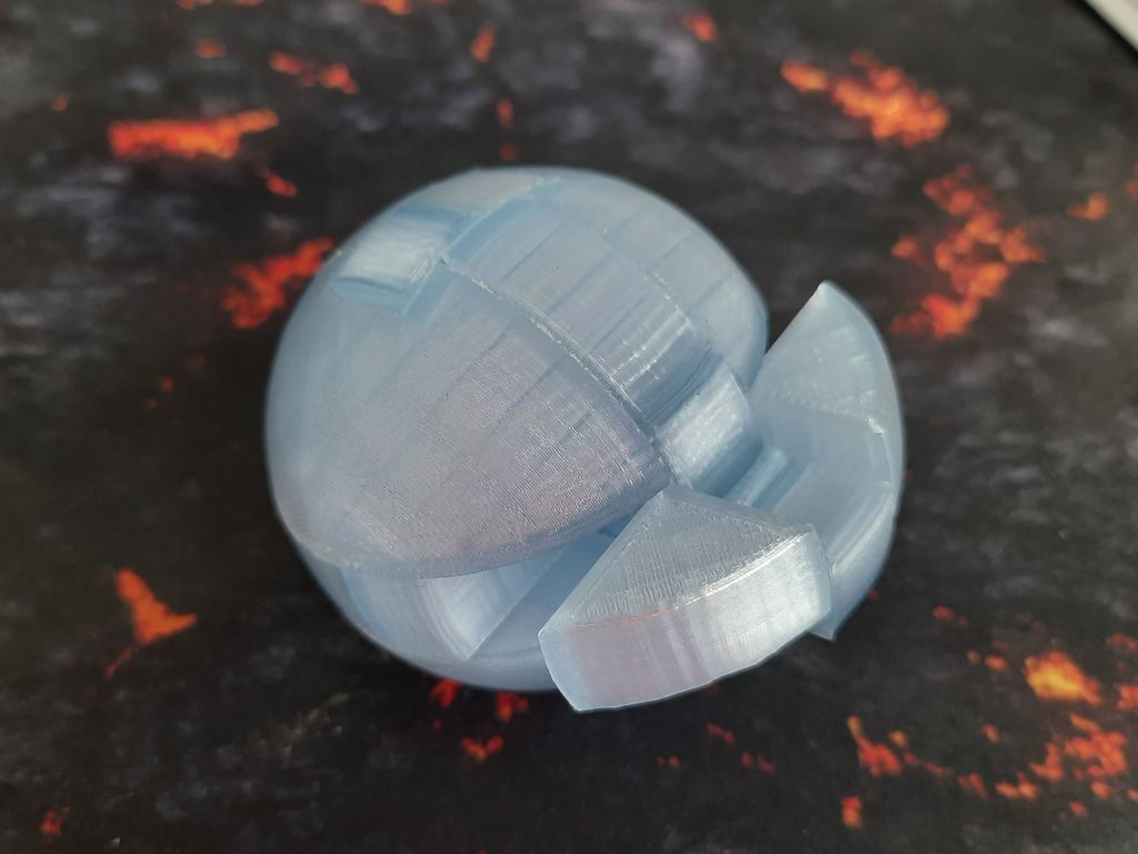 3D Puzzle Sphere Ball - Kong Ming Lock by chmeee | Download free STL ...