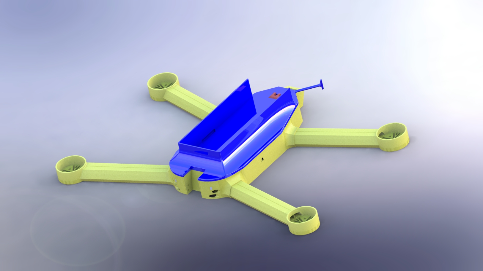 Body 7" drone by TeddyGOD | Download free STL model | Printables.com