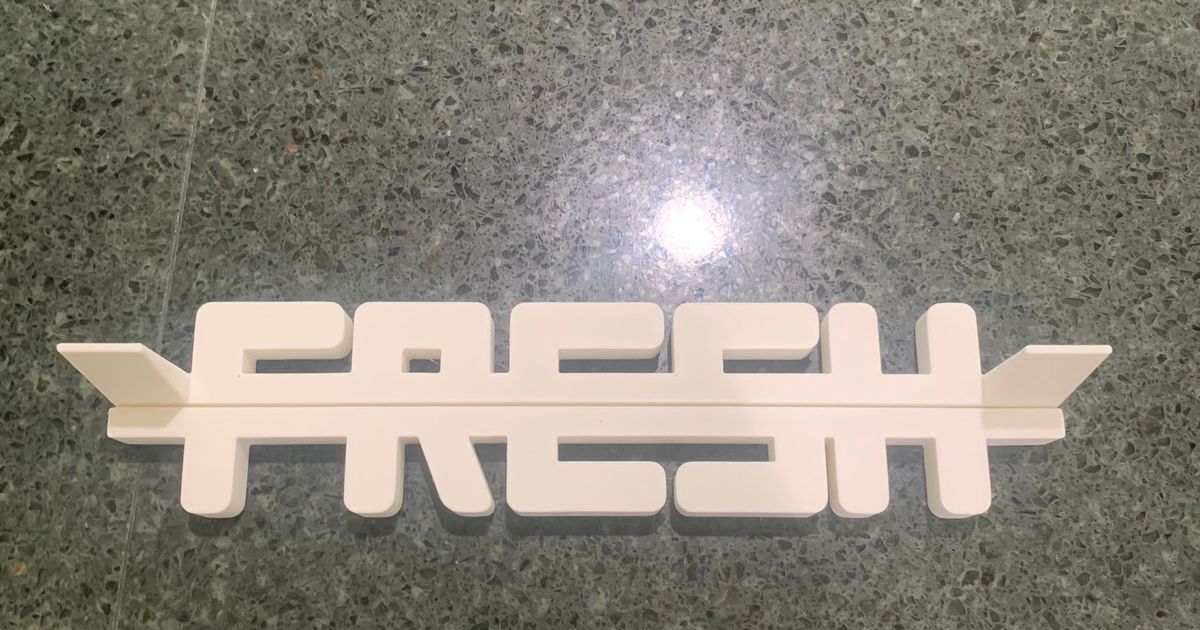 Hello Fresh Recipe holder by Saturn | Download free STL model ...