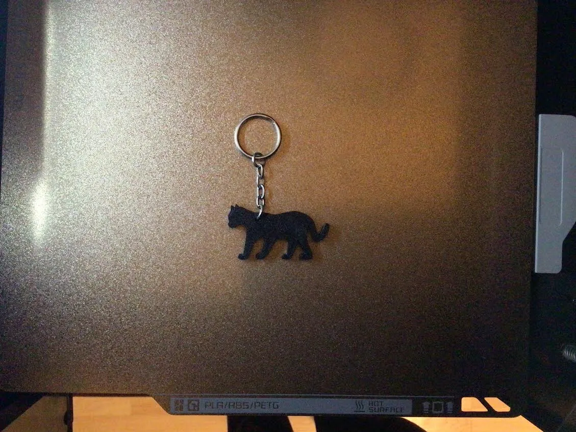 Cat Keychain by Joseph Goyettey | Download free STL model | Printables.com
