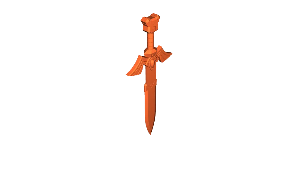loz tww master sword by mothmansculthead | Download free STL model ...