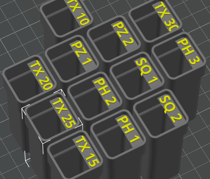 Festool Systainer 25mm Bit Boxes With Labels by boasist | Download free ...