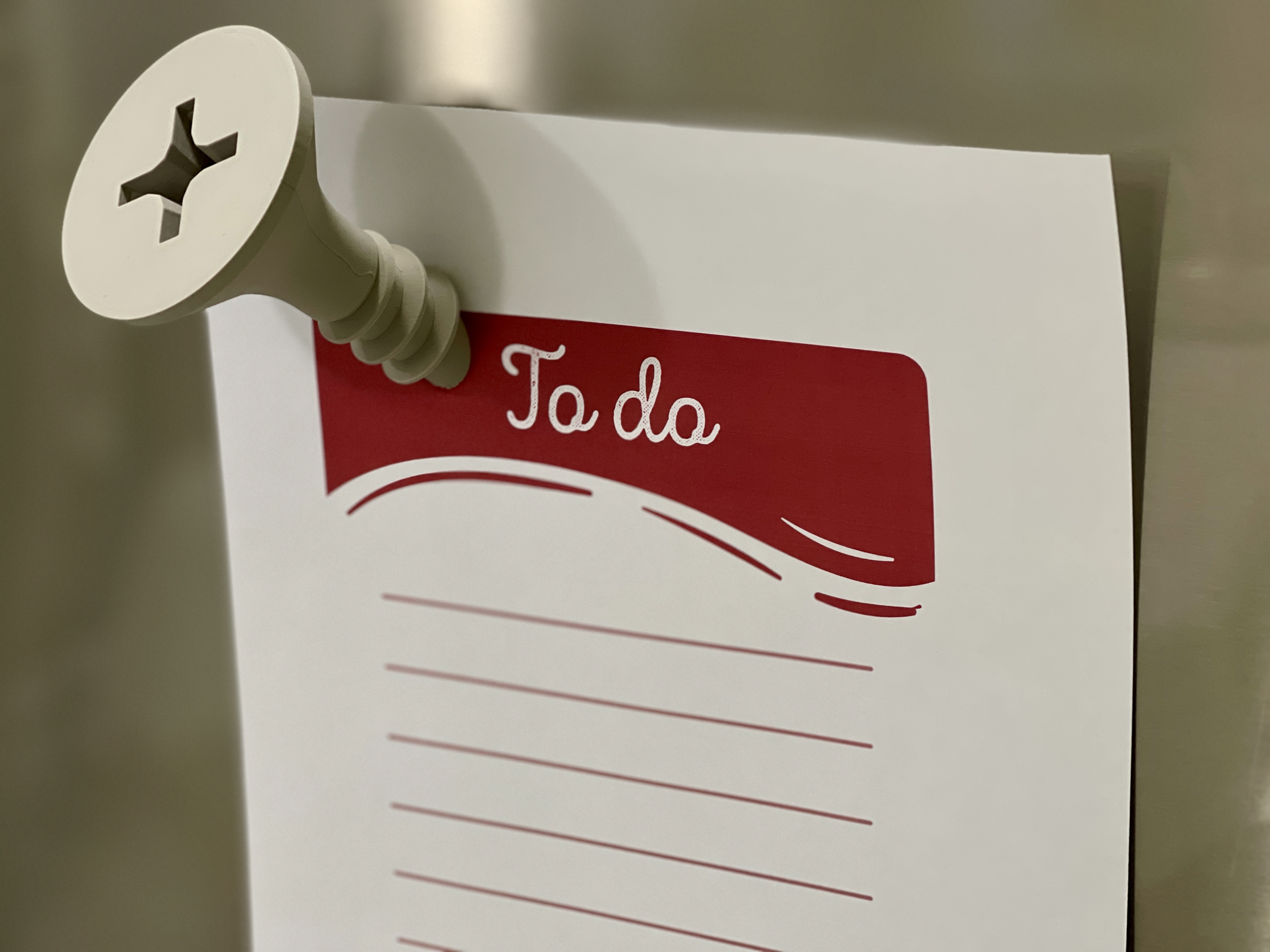 Screw Fridge Magnet [Updated!] by MrENG | Download free STL model ...