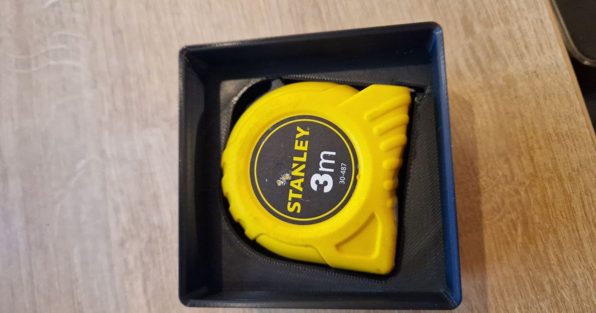 Gridfinity storage box for 3m Stanley measuring tape by Florin Balazs ...