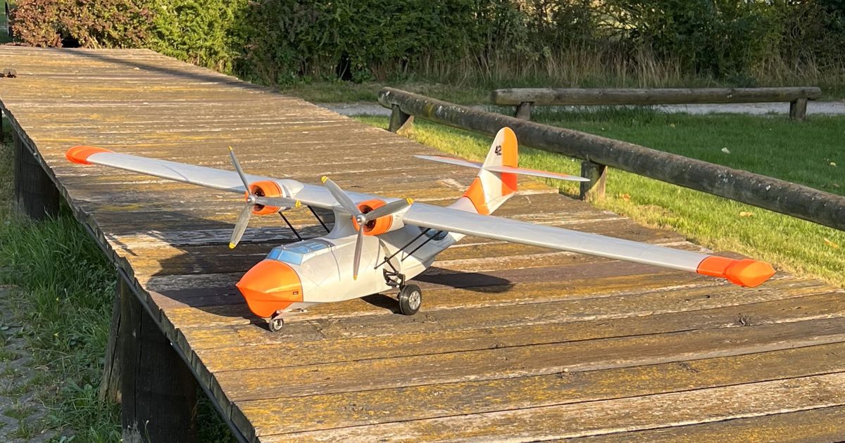 RC plane - flying boat PBY Catalina by Martin K @ IFA | Printables Store