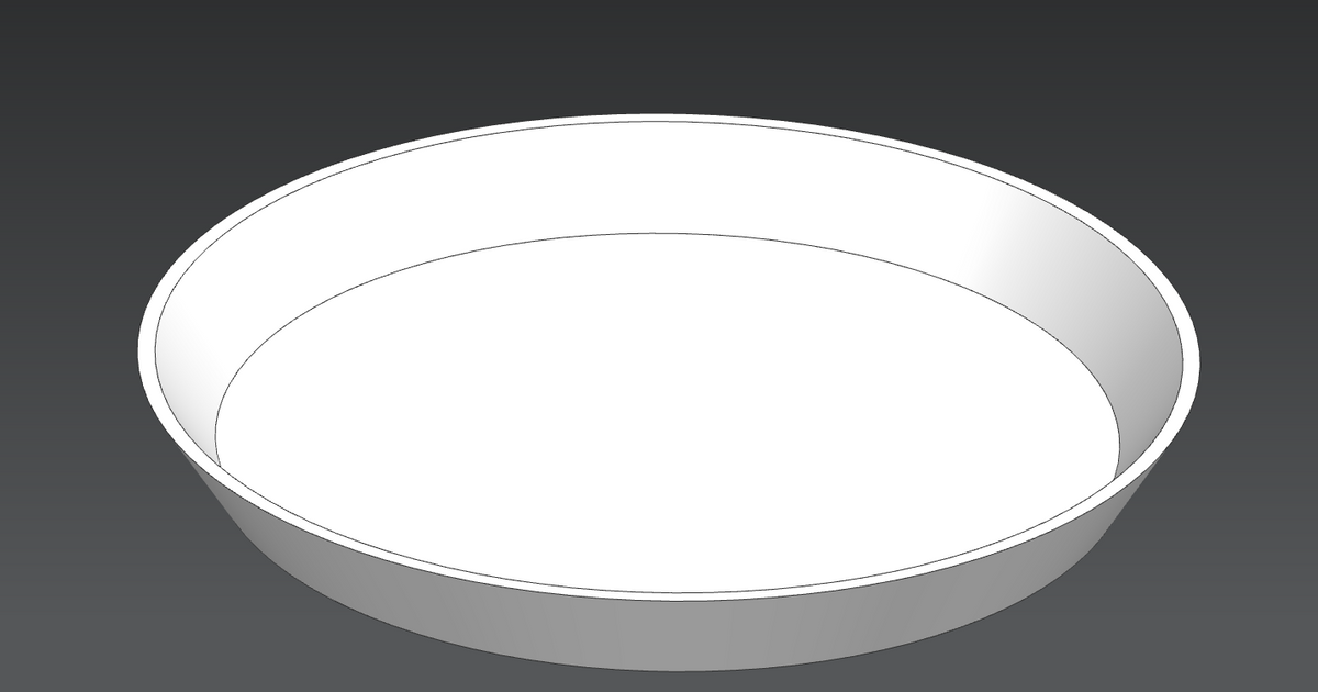 Plant Pot Plate 60-150mm by Martin | Download free STL model ...