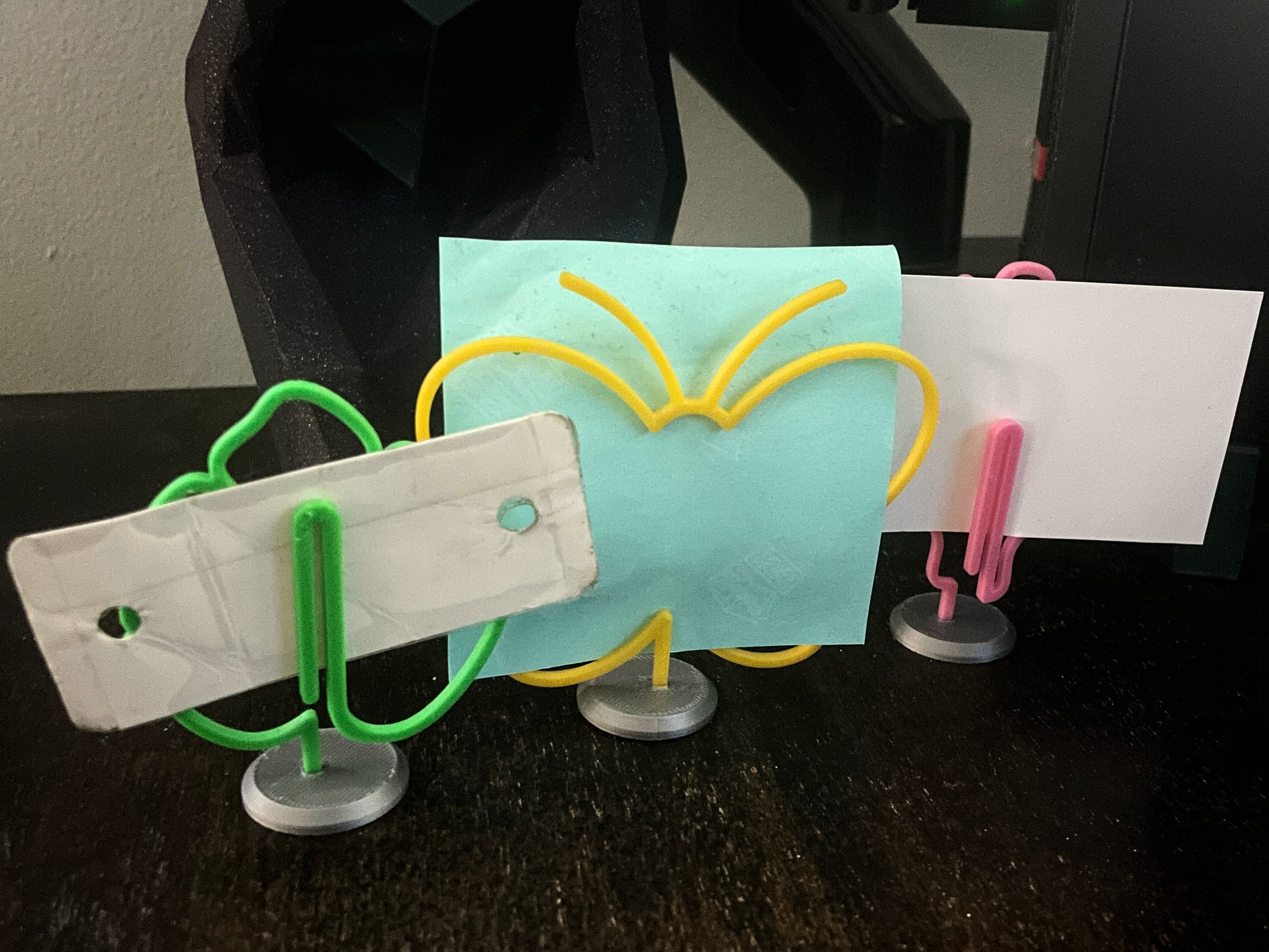 Spring Paperclip Stand Collection by cartyski | Download free STL model ...