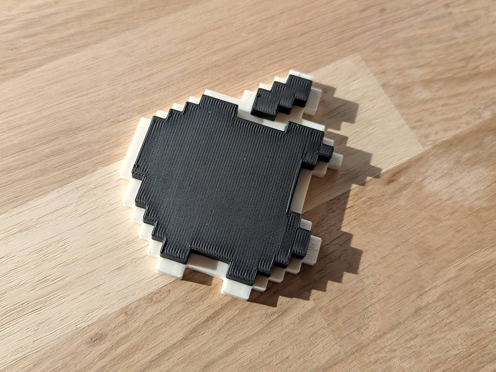 Pixel Apple Logo by Floern | Download free STL model | Printables.com