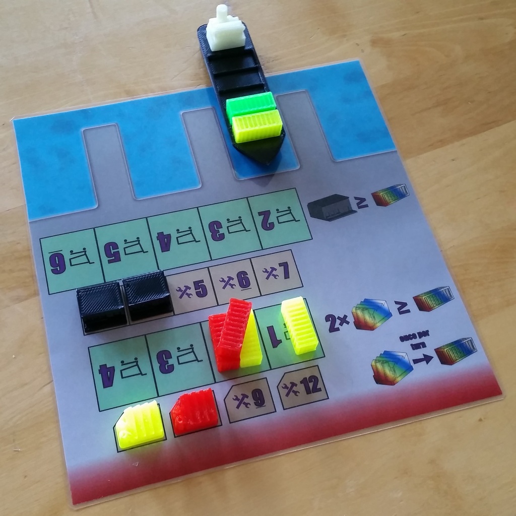 Board game Tokens for Container by DrK | Download free STL model ...