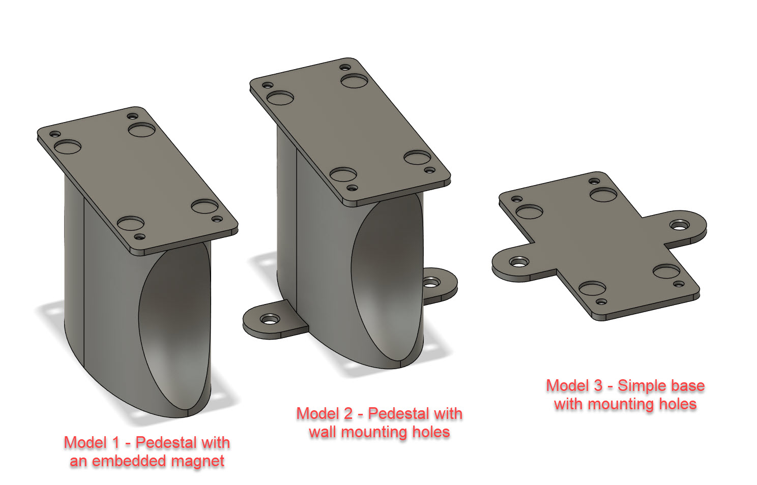 Wall / backboard mount for a Raspberry Pi Zero in a Flirc case by Rob ...