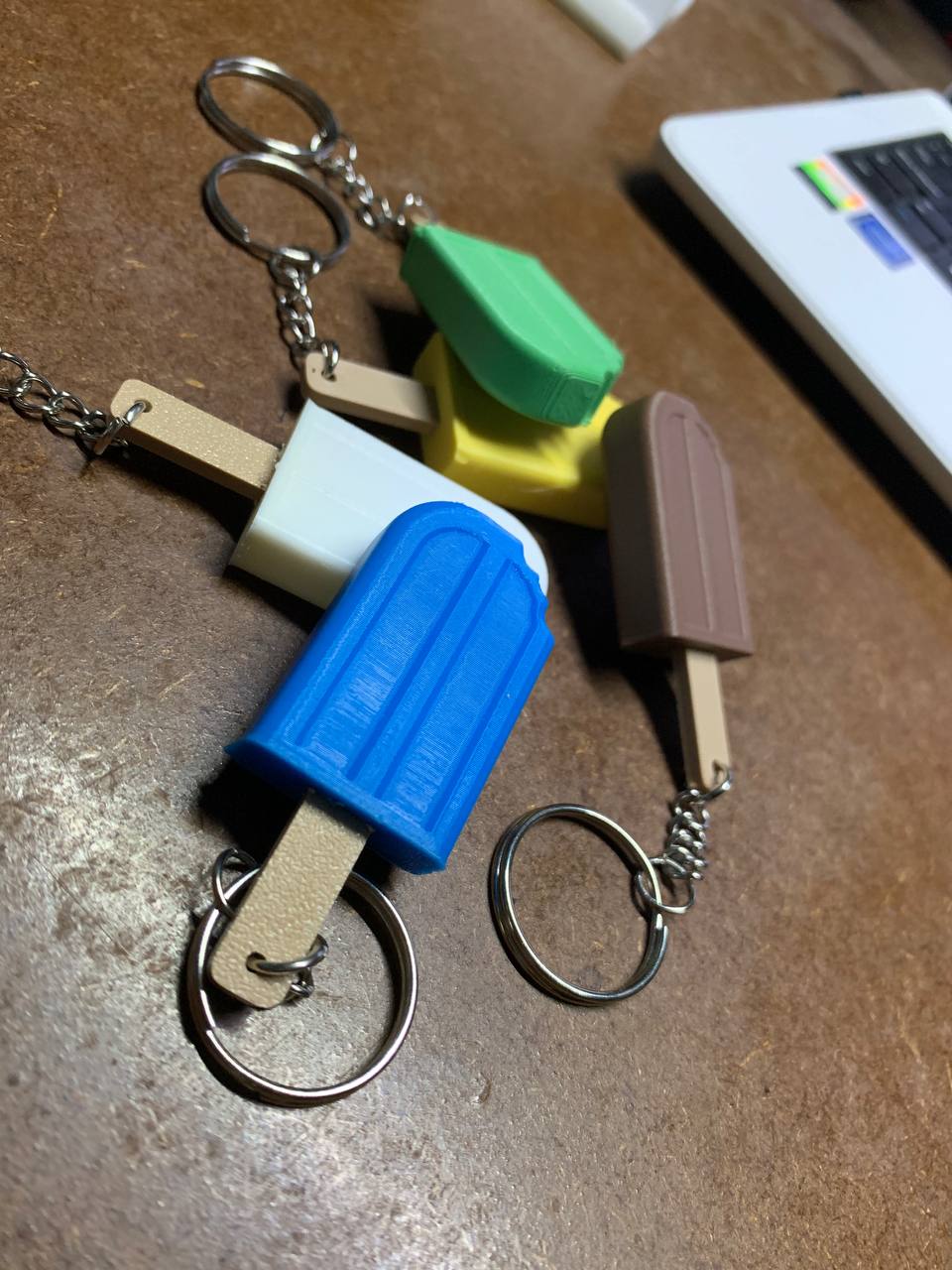 Ice cream / popsicle key chain by Mts 3D prints | Download free STL model | Printables.com