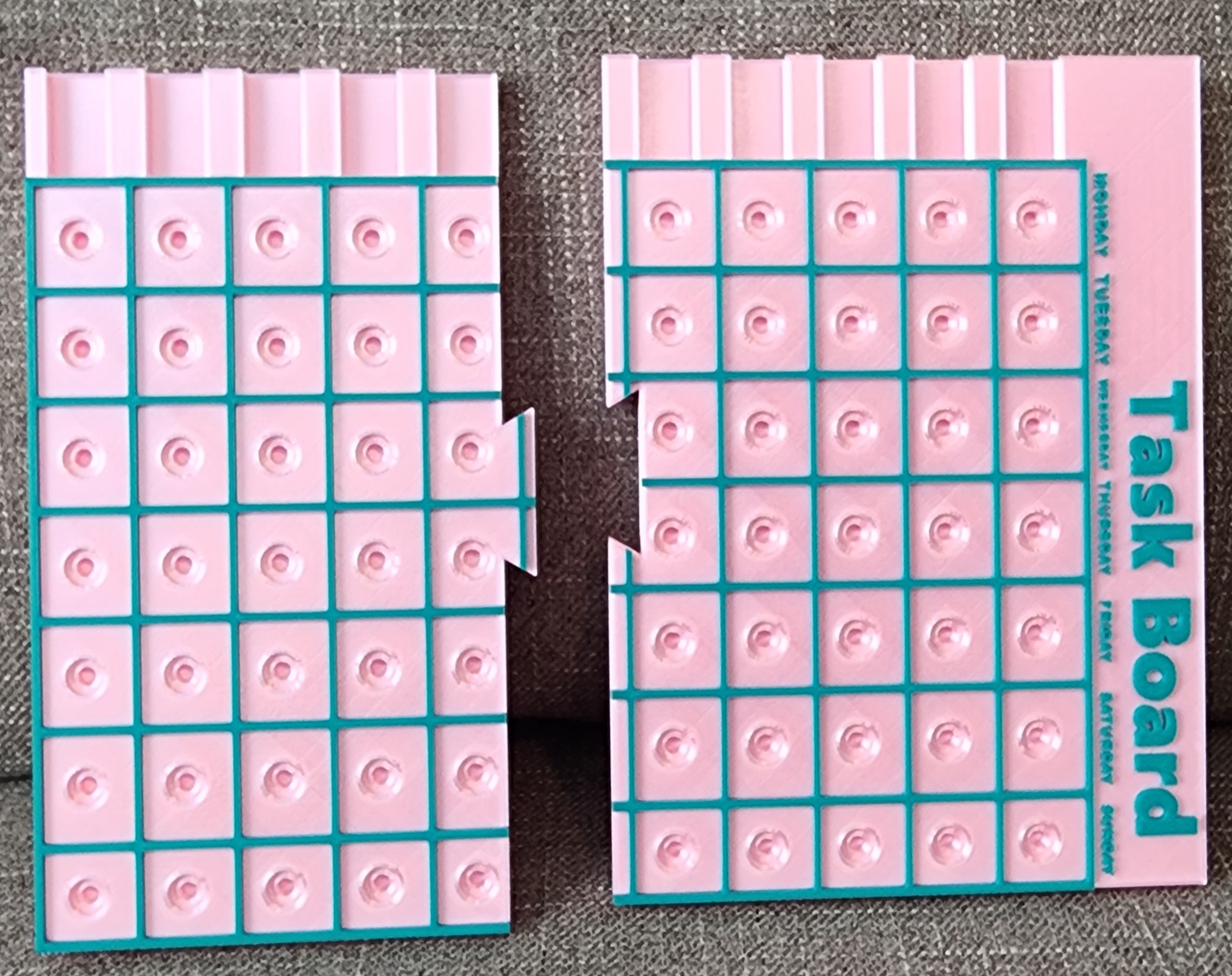 Task\Chore Peg Board by Ogre Ray | Download free STL model | Printables.com