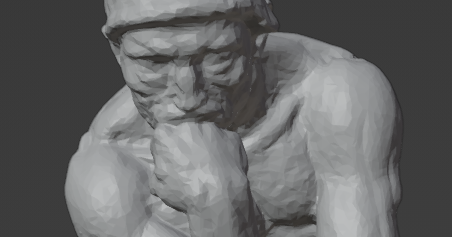 The Thinker Bench by SpaceAce11 | Download free STL model | Printables.com