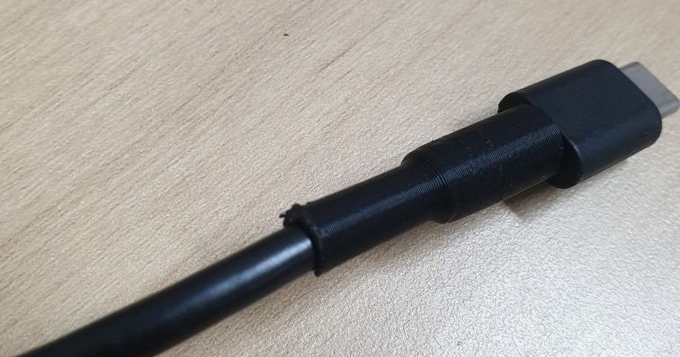 ASUS cable protector by reason_rock | Download free STL model ... ASUS cable protector by reason_rock | Download free STL model ...