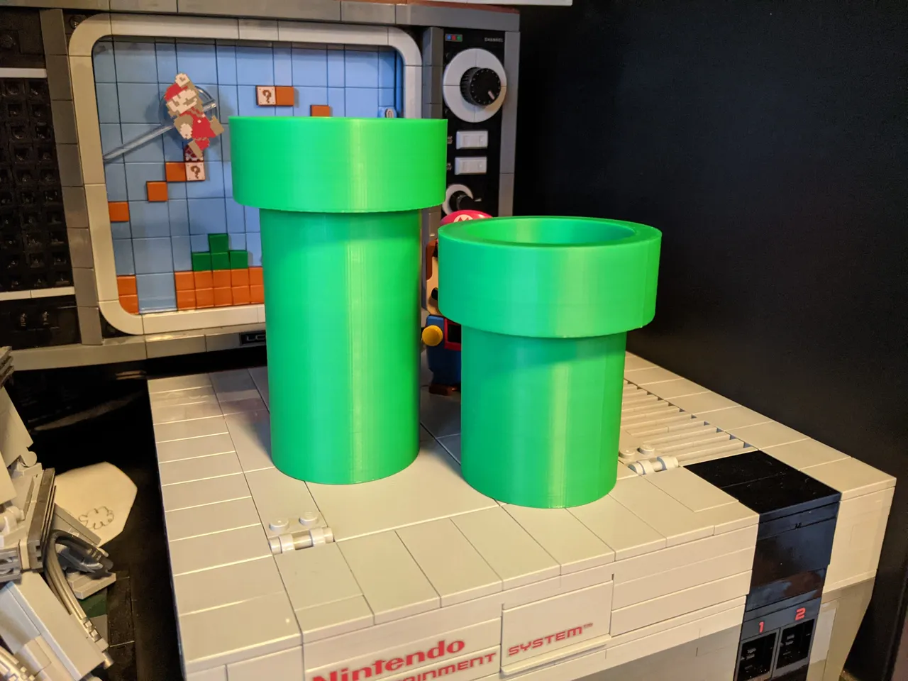 Mario Tube - Storage Container by BlomsD | Download free STL model ...
