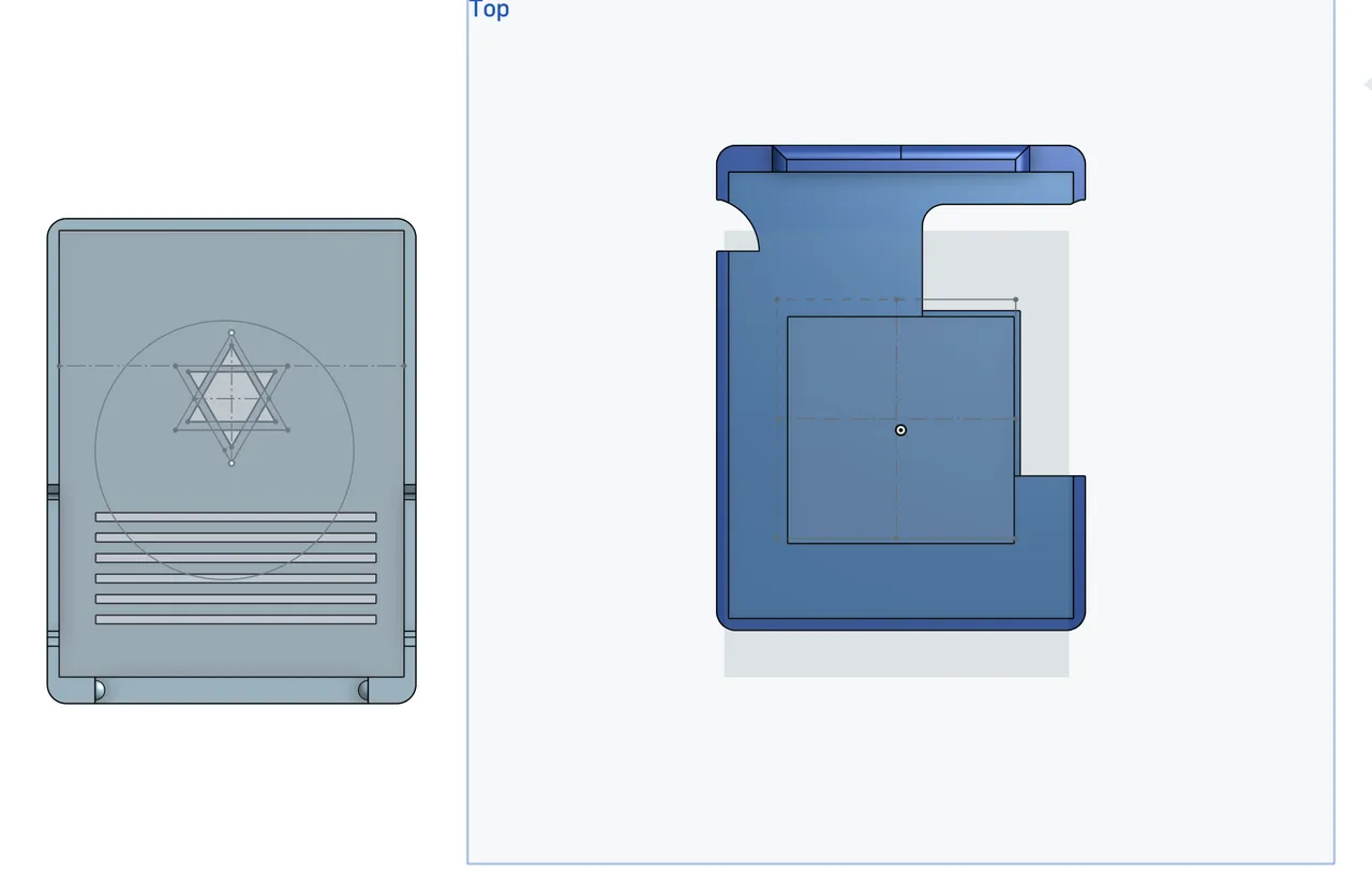 Tefillin (Phylacteries) boxes Yad and Rosh size 34 by Ariel Warsh ...