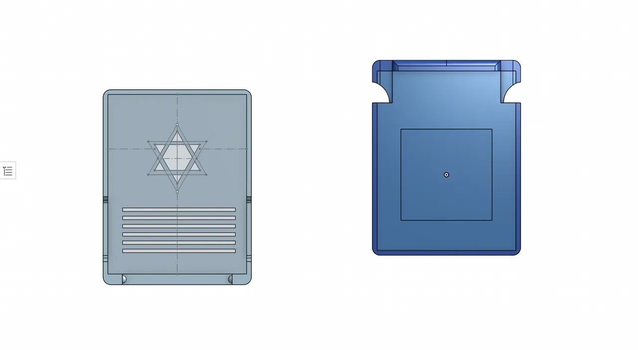 Tefillin (Phylacteries) boxes Yad and Rosh size 34 by Ariel Warsh ...