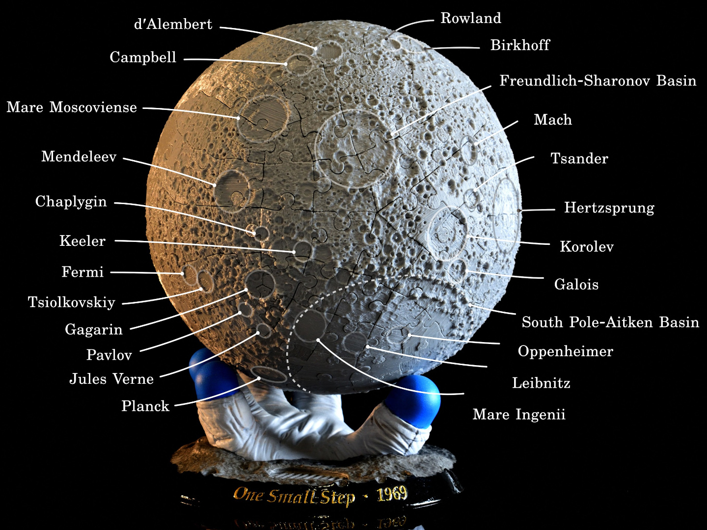 The Moon Puzzle by fhuable | Printables Store