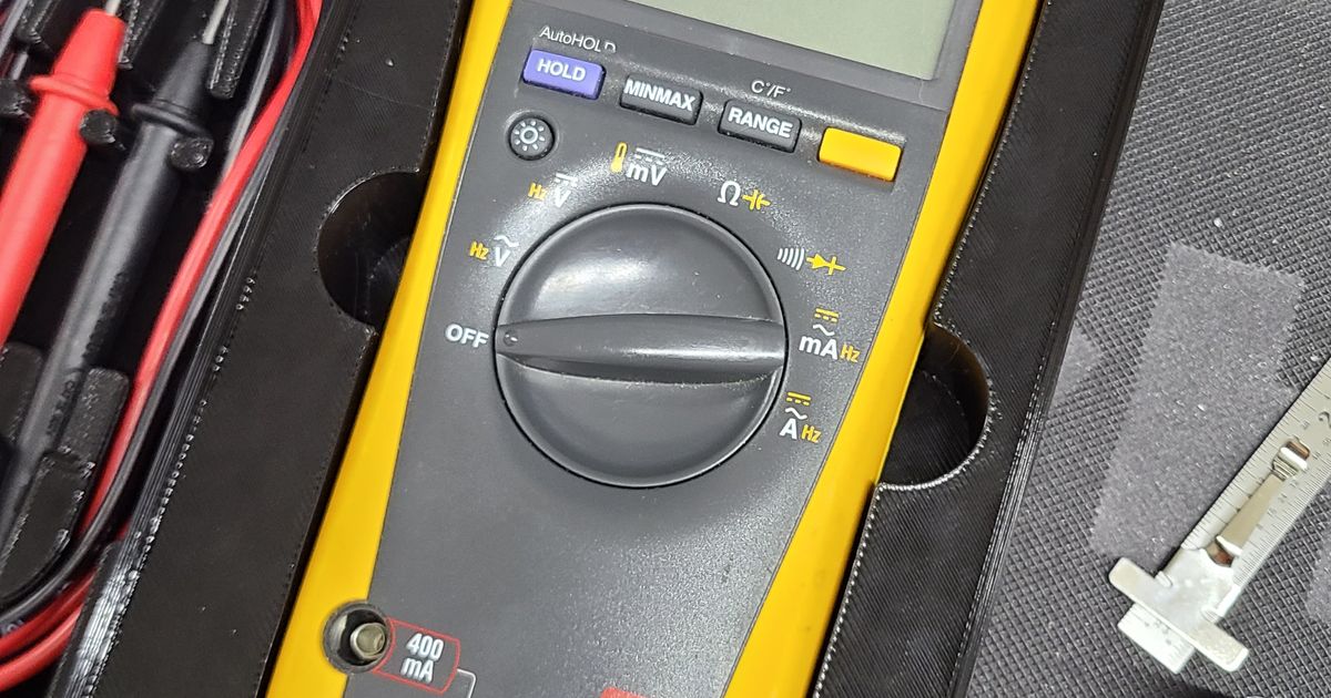 Fluke 179 Multimeter Storage - Gridfinity by kvn5x4 | Download free STL ...