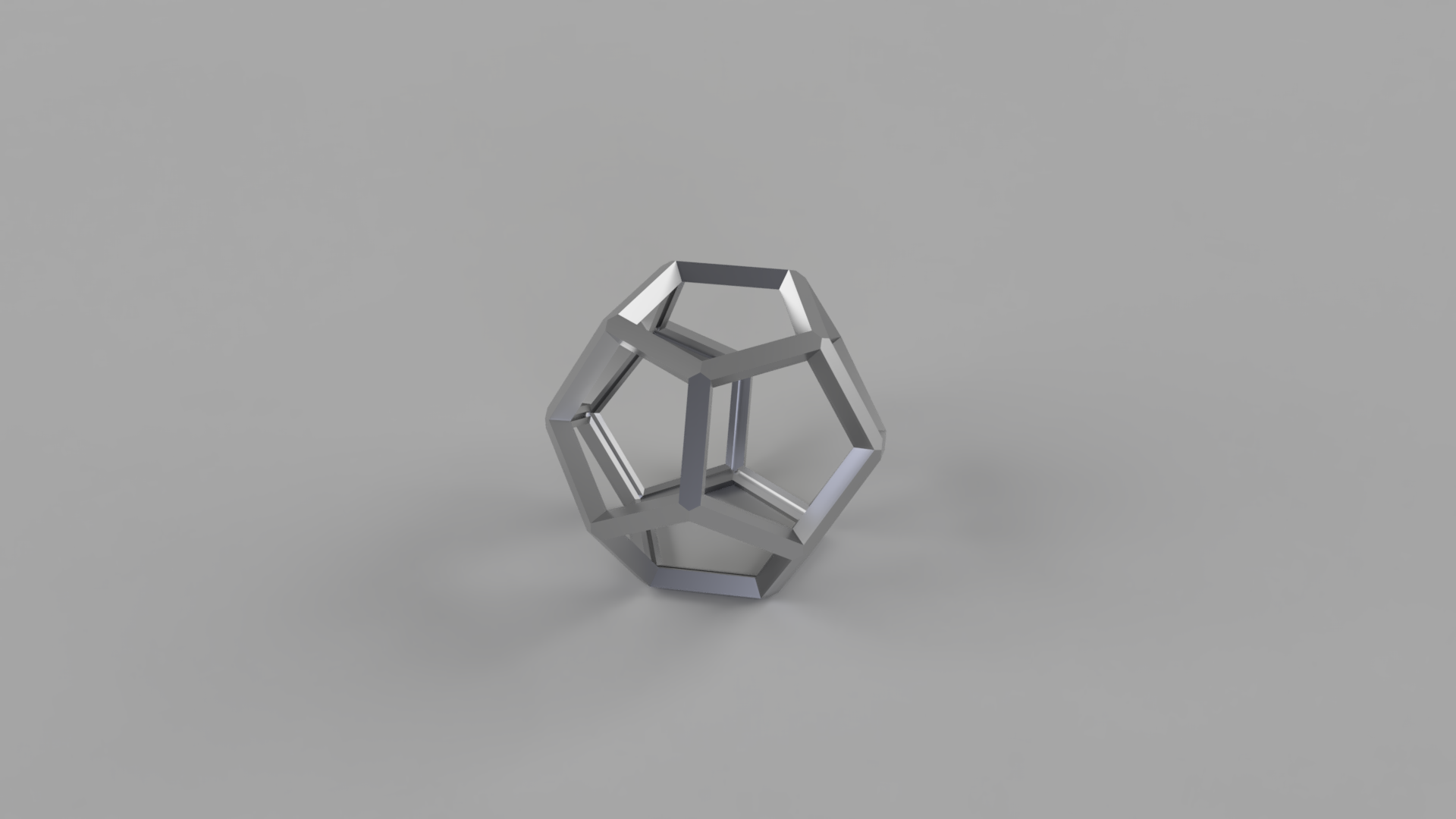 Dodecahedron (Soluble Support Test) by ThePie | Download free STL model ...