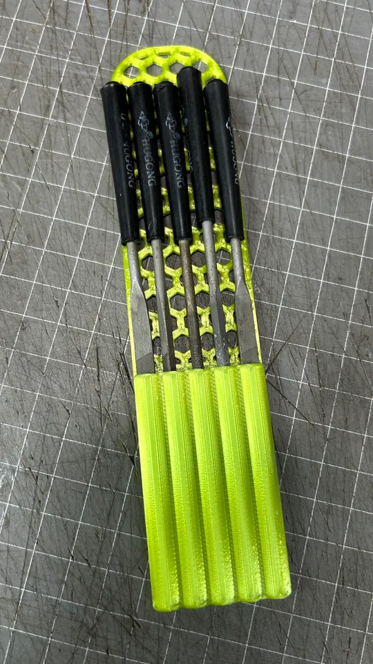 Micro-File Peg Board Holder by Billd | Download free STL model ...