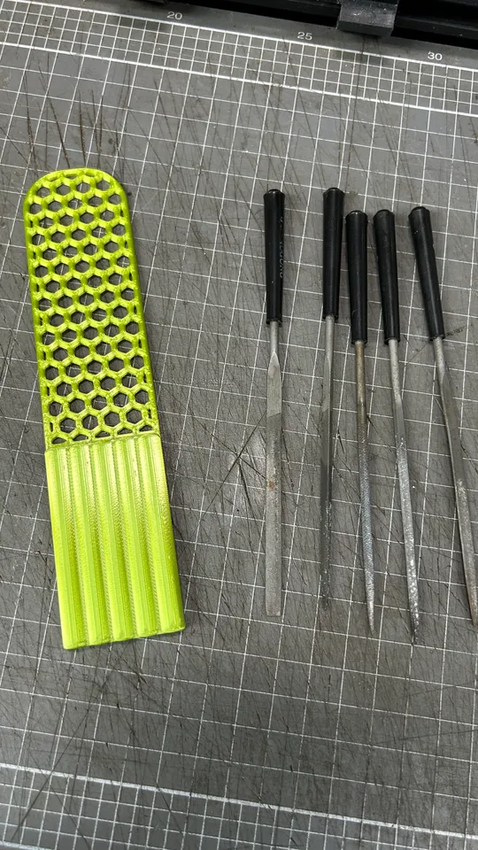 Micro-File Peg Board Holder by Billd | Download free STL model ...