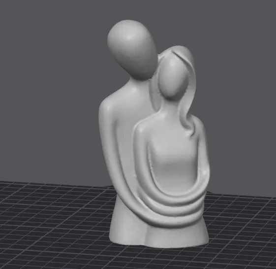 Loving couple 2 [Bottom Fixed] by AfroPsycho | Download free STL model ...