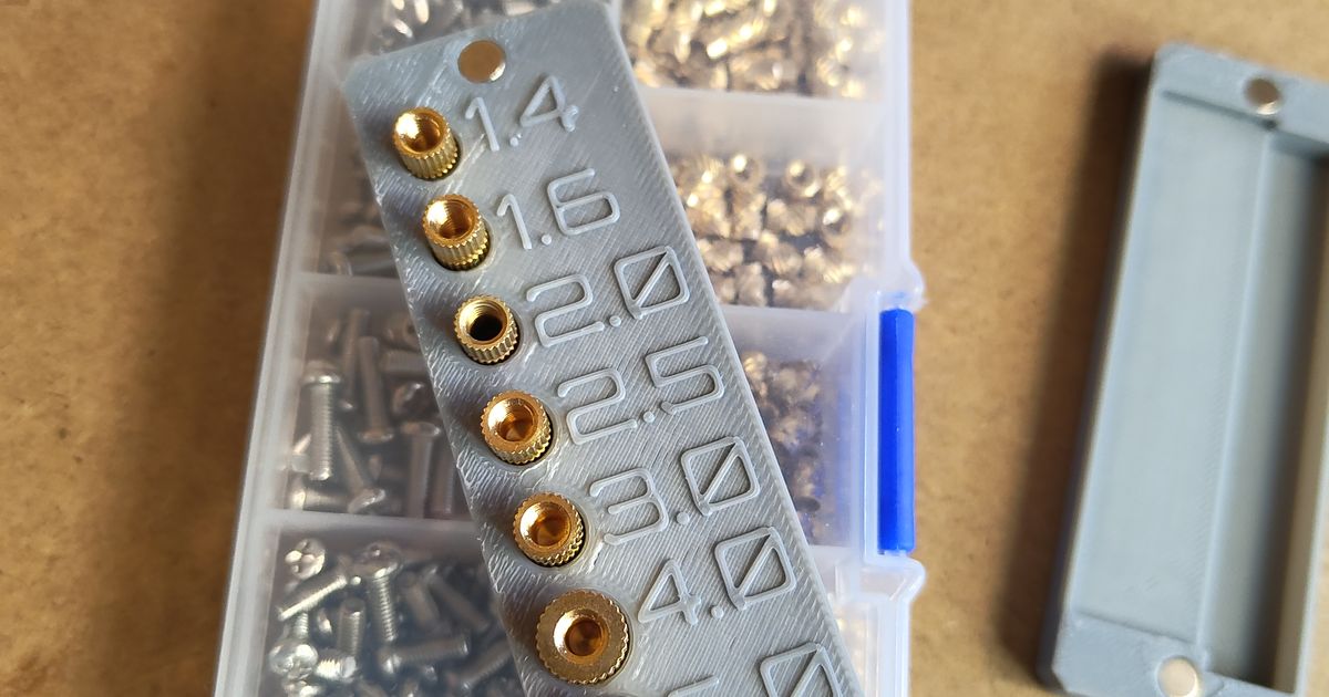 Thread Insert box with magnets by Quizcen | Download free STL model ...