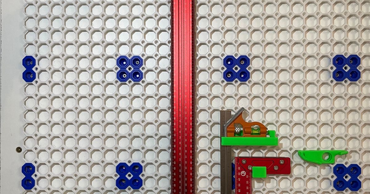 Veiko T-Ruler Mount for Multiboard by Robul | Download free STL model ...