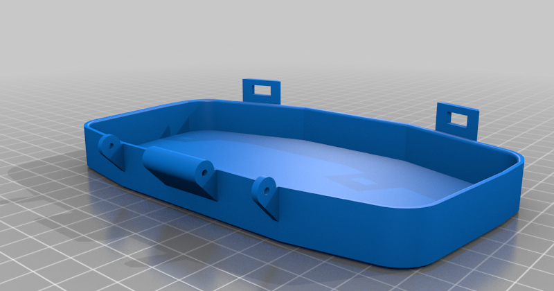 Gameboy Advance Case - Two parts by Guigro | Download free STL model ...