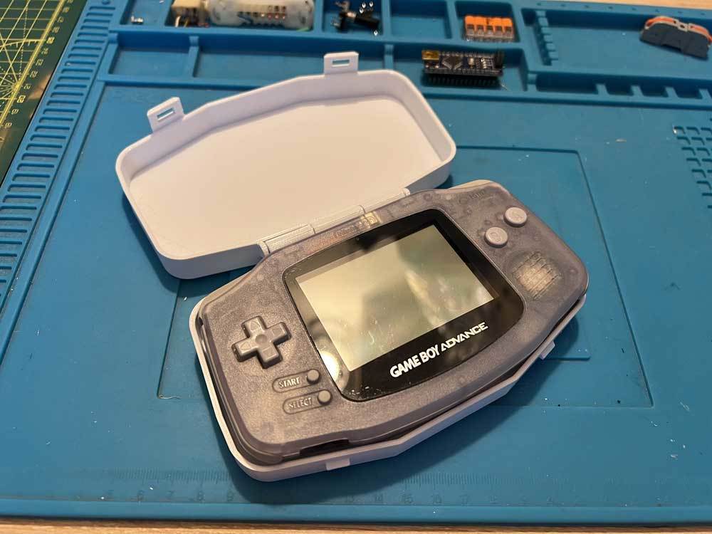 Game Boy Advance Box case by Guigro | Download free STL model ...