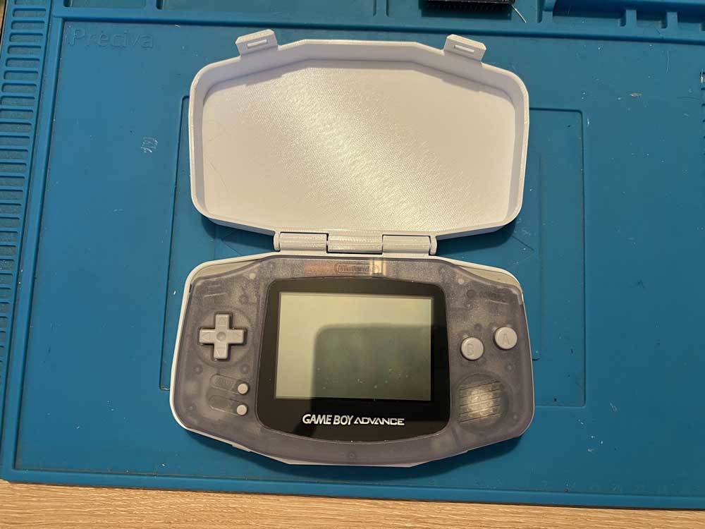 Game Boy Advance Box case by Guigro | Download free STL model ...
