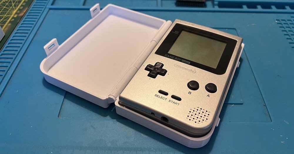 Game Boy Pocket Box case by Guigro | Download free STL model ...