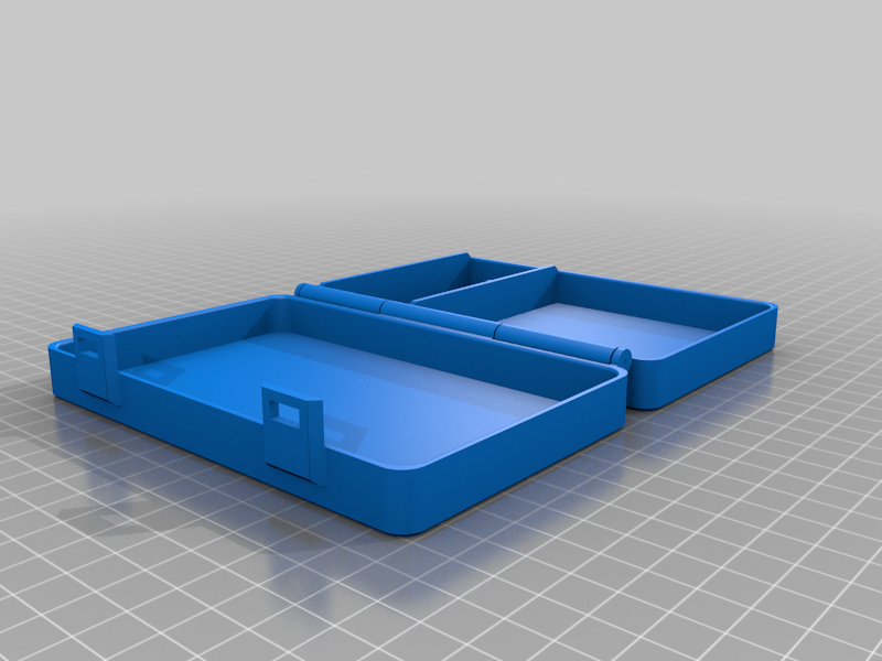 Game Boy Advance SP Unhinged box by Guigro | Download free STL model ...