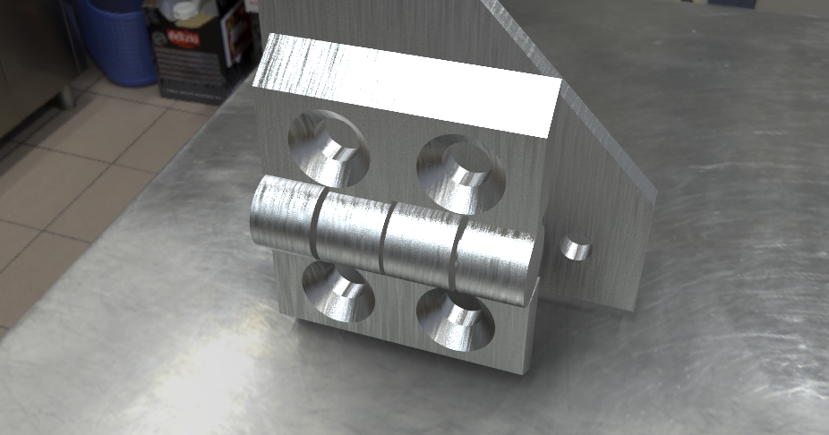 Extrusion Hinge for 20x20 Profiles by sahmed1o | Download free STL ...