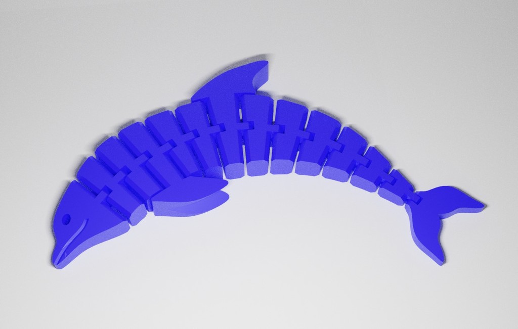 Articulated Dolphin by Max | Download free STL model | Printables.com